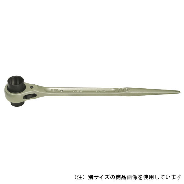 正逆は切り替え爪式です。ソケットは安心の一体構造鍛造品です。ハンドル先端は、鉄骨の穴合わせやワイヤロープの広げができます。【商品スペック】■対辺寸法(mm)：36×41関連商品MCC RW-3541 両口ラチェットレンチ 35X41 DIY...