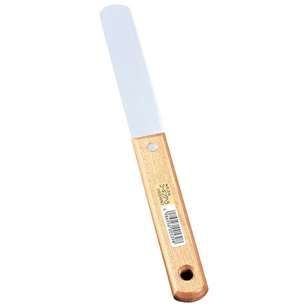 細かな作業に対応した、しなやかな弾力性。【商品特長】-【用途】■コーキング用作業用に。【サイズ】■刃長：115mm■全長：245mm【材質】■刃部材質：ステンレス 420J2■柄部材質：天然木(トーメイ)【備考】-【キーワード|便利グッズ/...