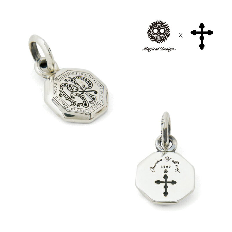 ■商品詳細■素材シルバー925サイズH：22mm　W：13mm　T：2mm付属ポーチ、ギャランティーカード注意お使いのモニターにより発色の見え方が異なる場合もございます。詳細Magical Design × Burden Of Proof ...