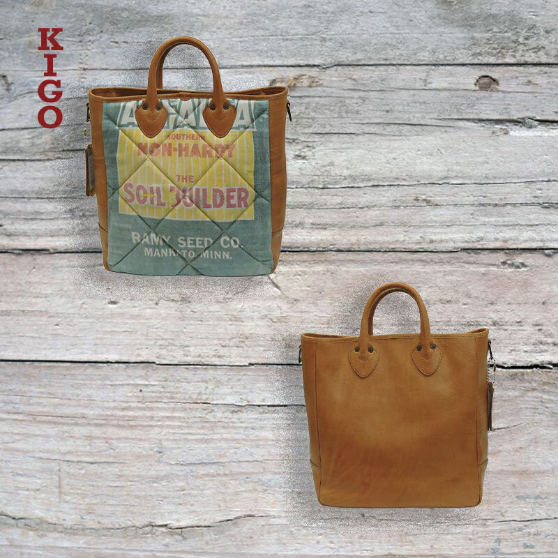 ギフト対応 ■商品詳細■ 素材 本体：Spalle Vacchetta Vollan KIGO （ブルハイドレザー：牛革） 内装：Army Duck（綿100％） サイズ 縦36.5 × 横32.5 × マチ15.0 cm ポケット内側： ...