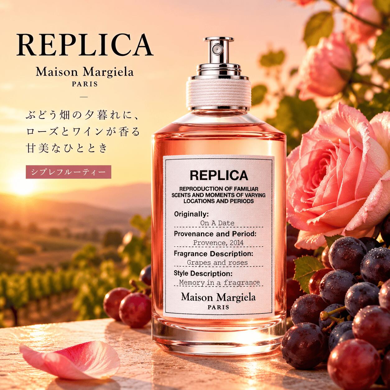 商品情報 商品名メゾンマルジェラレプリカ オン ア デート オードトワレSP 100ml カテゴリ 香水 商品詳細100ml メーカー名 メゾンマルジェラ 配送等について 営業日13時までのご注文で当日発送。 金曜13時以降及び土日祝日のご...