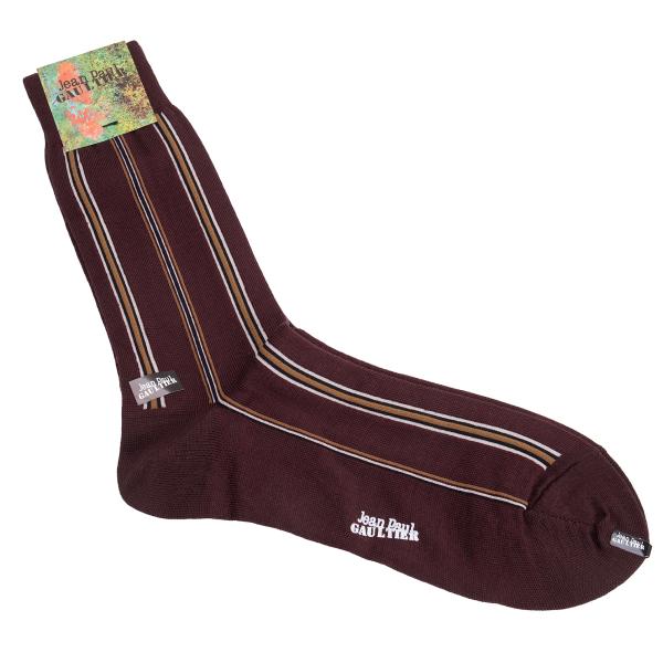 ジャンポールゴルチエJean Paul GAULTIER ストライプソックス ワインマスタード他商品コード：K-152553コンディションランクコンディション詳細新品のお品になります。サイズ色ワインマスタード他重量50素材綿系参考価格サイズ...