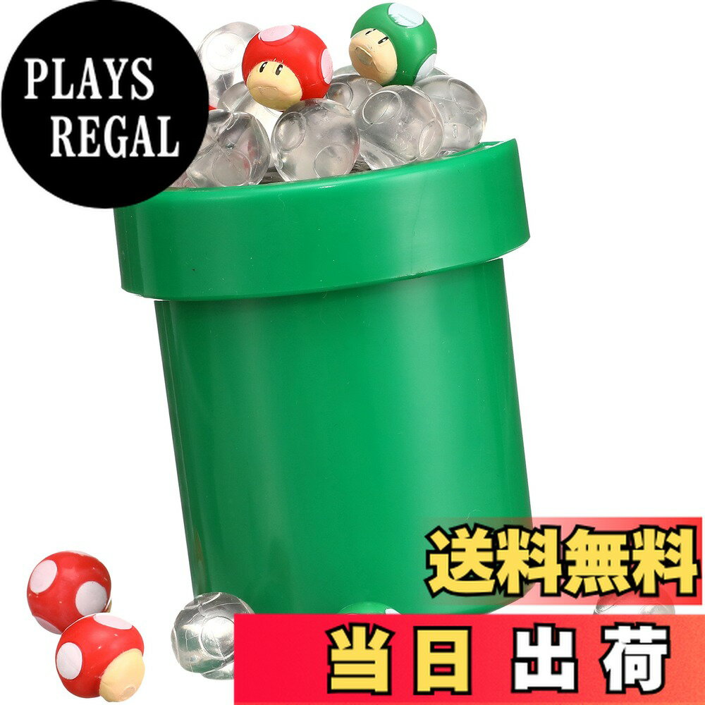 商品情報商品の説明商品紹介 揺れる土管にキノコを落とさずつめるかな？ 遊び方は、1人1個ずつ順番にキノコを積み上げていく「キノコつみゲーム」と、1人で何個のキノコを積むことができるか競う「チャレンジゲーム」の2種類があります。 安全警告 ・...