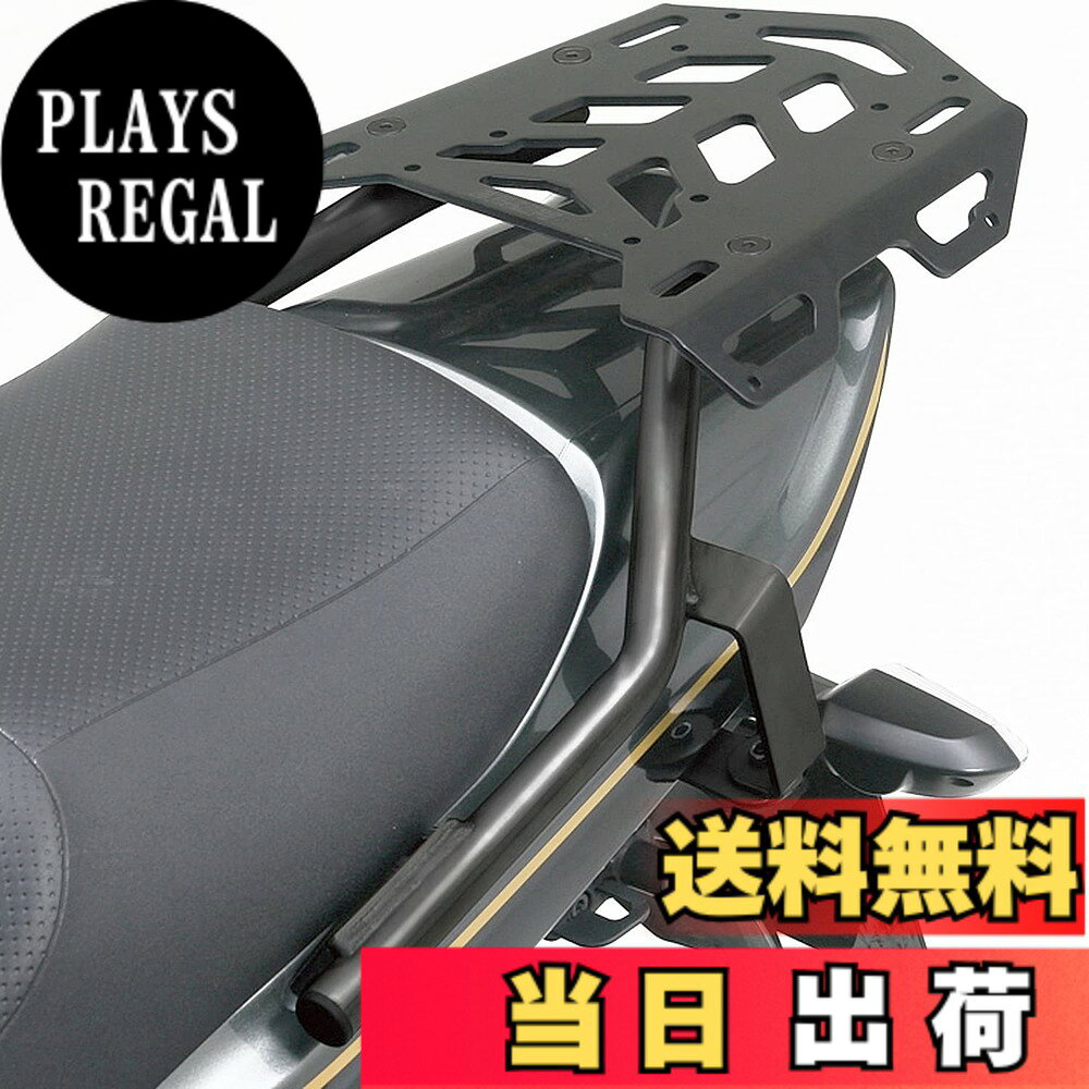 商品情報 商品の説明 スタイリッシュにデザインされたバイク用キャリア 。荷物非搭載でも違和感のない車体フォルムを実現。トッププレートはアルミ製黒塗装仕上げ、フィッティングはスチール製電着黒塗装仕上げ。 【注意】 純正カウルの一部をカットして...