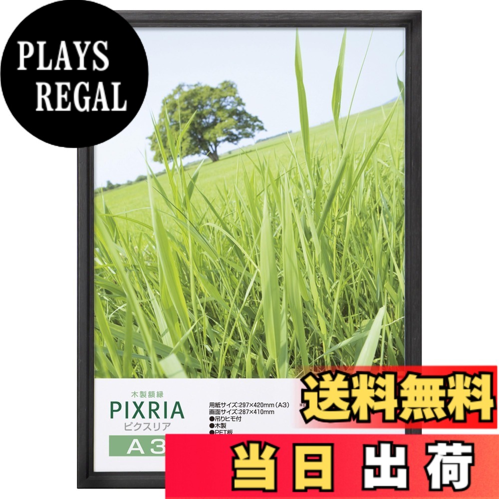 商品情報商品の説明細めのすっきりしたデザインの木製フレーム、スタンド付き。 前面板はPET板で落としても安心で軽量のお手頃なフレームです。主な仕様 メーカー型番 : FWPX-BKA3brフレーム材質 : 木製額縁外寸法 : W319xH4...
