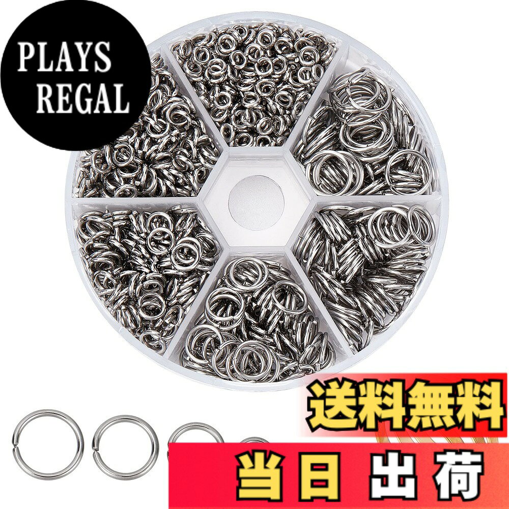 商品情報商品の説明主な仕様 【サイズ】：直径約4-10mm、厚さ1mm、約1000個/箱。【304ステンレススチール素材】：ステンレス鋼を採用しておる二重丸カン！防錆性・耐久性に優れて、非常に頑丈で長持ちできる！汗や水により何度濡れても錆び...