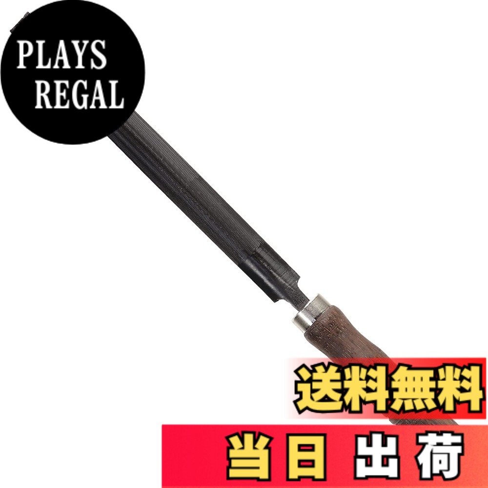 商品情報商品の説明鉄工ヤスリ(目の粗さ:中目) 全長:325mm 重量:153g 断面形状:半丸 刃渡り:175mm 幅:20mm 厚み:6mm 1cmあたりの山数:14 サビに強い特殊な黒染めで表面処理を行っています。 電解研磨でヤスリ目...