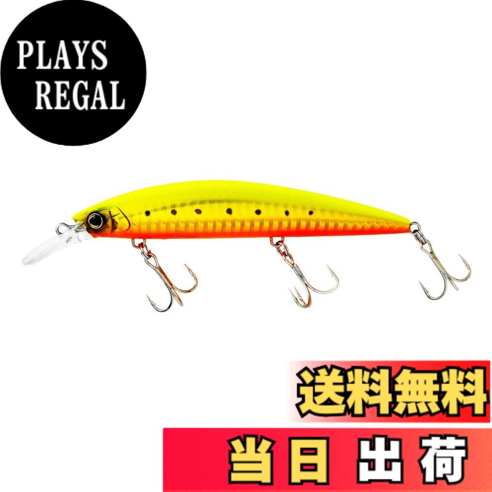 商品情報商品の説明■青物・サゴシ・ヒラメ・マゴチに最適■強波動のウォブンロールアクションで広範囲の魚にアピール■圧倒的な飛距離で、通常のミノーでは届かないエリアを攻略主な仕様 サイズ:110mmbrウェイト:37gbrフックサイズ:#6br...