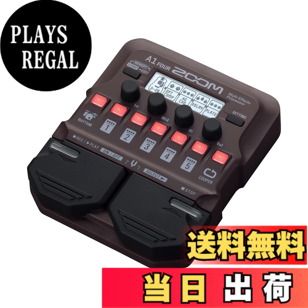 商品情報商品の説明商品紹介 ZOOM A1 FOURは、アコースティック楽器の魅力を引き出す多機能マルチエフェクター。サックス、トランペット、バイオリン、ハーモニカ、ウッドベース、アコースティックギターなど幅広く対応。軽量コンパクト設計で持...