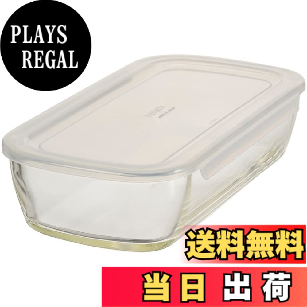 商品情報 商品の説明 耐熱ガラスの保存容器なので、電子レンジ対応・フタを外してオーブンでも使える。より幅広い調理や保存におすすめ 長方形の保存容器は大容量なので作り置きにも使える 主な仕様 サイズ(約):幅23.8x奥行12.5x高さ5.6...