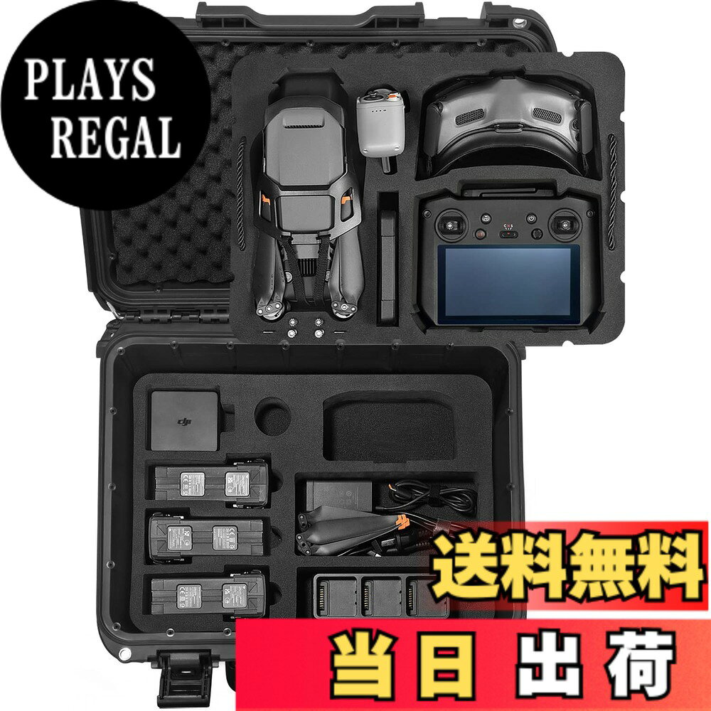 商品情報 商品の説明 主な仕様 【カスタム設計】このLekufee防水ハードケースには二層EVAフォームインサートが付属しています。カスタムカットポケットはDJI Mavic 3 Pro Cine、DJI Mavic 3 Classic、D...