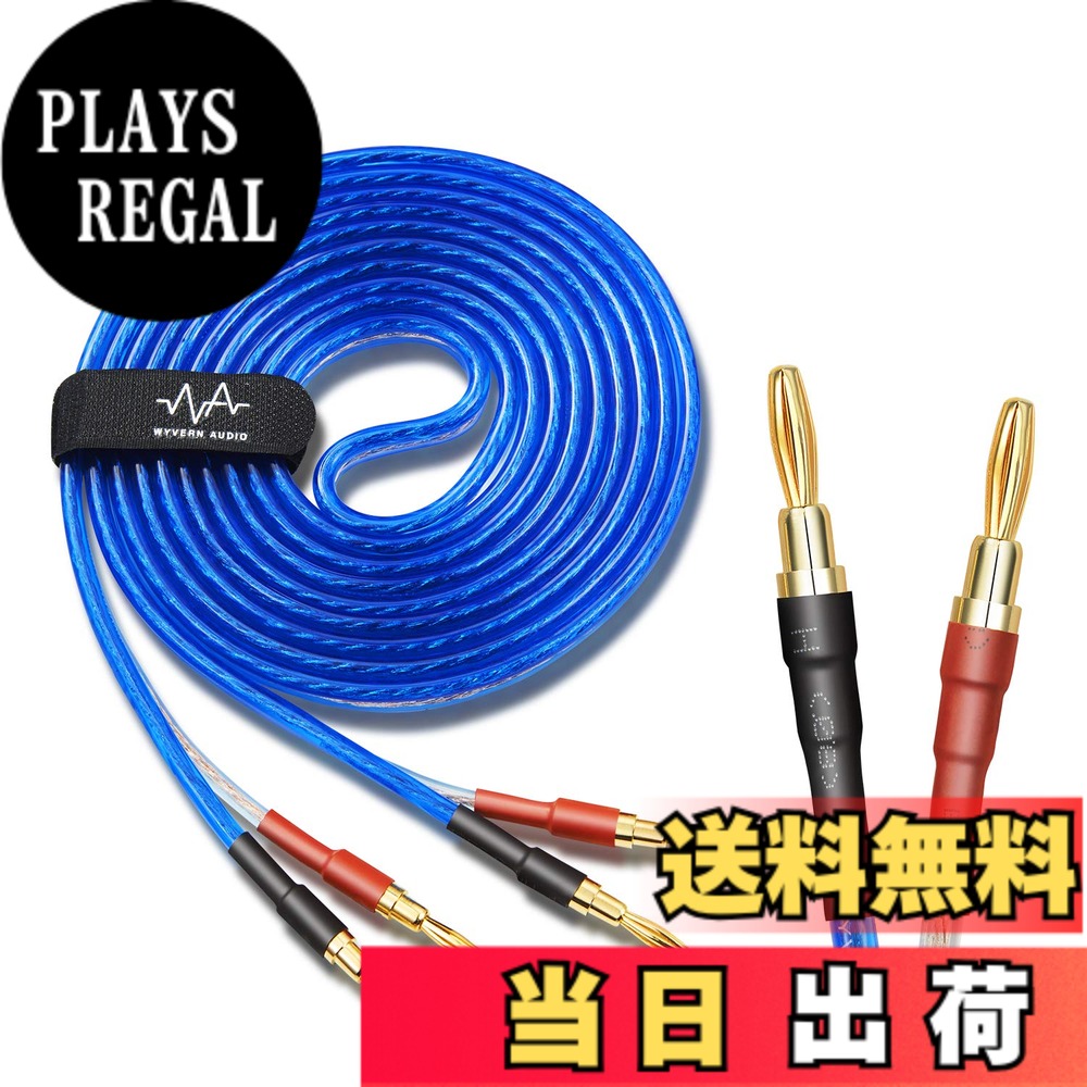 商品情報 商品の説明 主な仕様 ・ケーブル：84x0.12 ・ケーブル直径：9.6mmbr・バナナプラグ：24k金メッキ 純銅※WYVERN AUDIOのオリジナルケーブルストラップが付属！　※こちらの商品はケーブル一本のみです。「センター...
