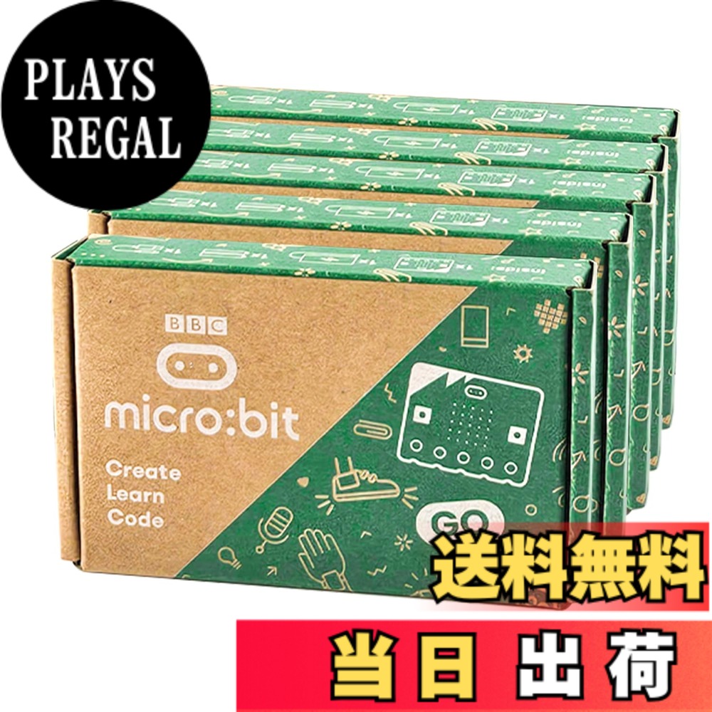 商品情報商品の説明バンドルキットには、microbit v2 goキットが5パック含まれています。 パッケージリスト: micro:bit v2.2ボード5枚。 mirco USBケーブル5本。 バッテリーホルダー x 5。 単4電池10本...