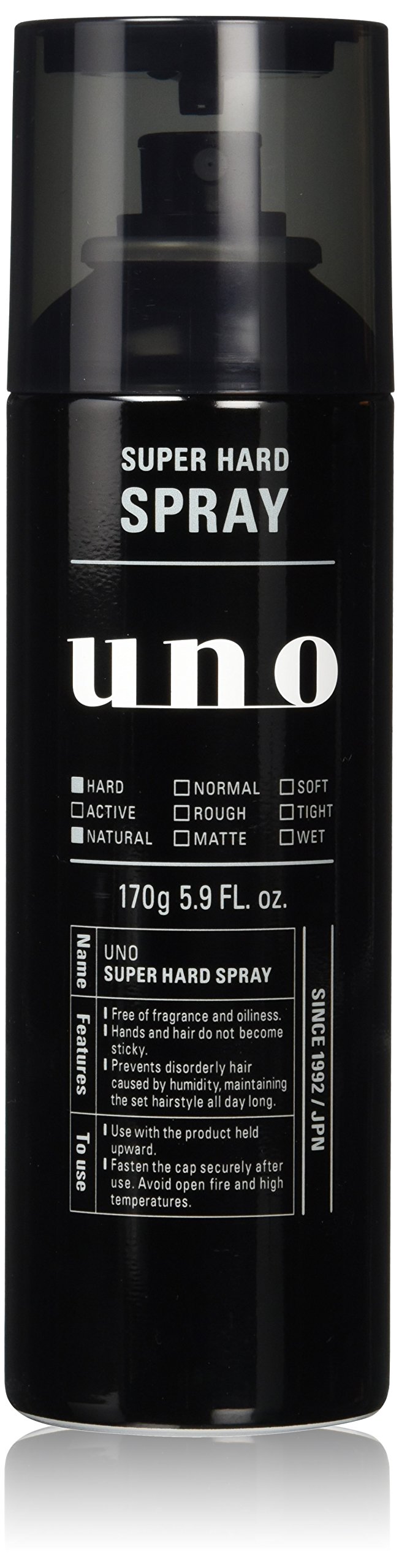 商品情報商品の説明商品紹介 商品名:UNOスーパーハードスプレー 170G 品番:4901872447053 メーカー:資生堂 原材料・成分 LPG,エタノール,(メタクリロイルオキシエチルカルボキシベタイン/メタクリル酸アルキル)コポリマ...