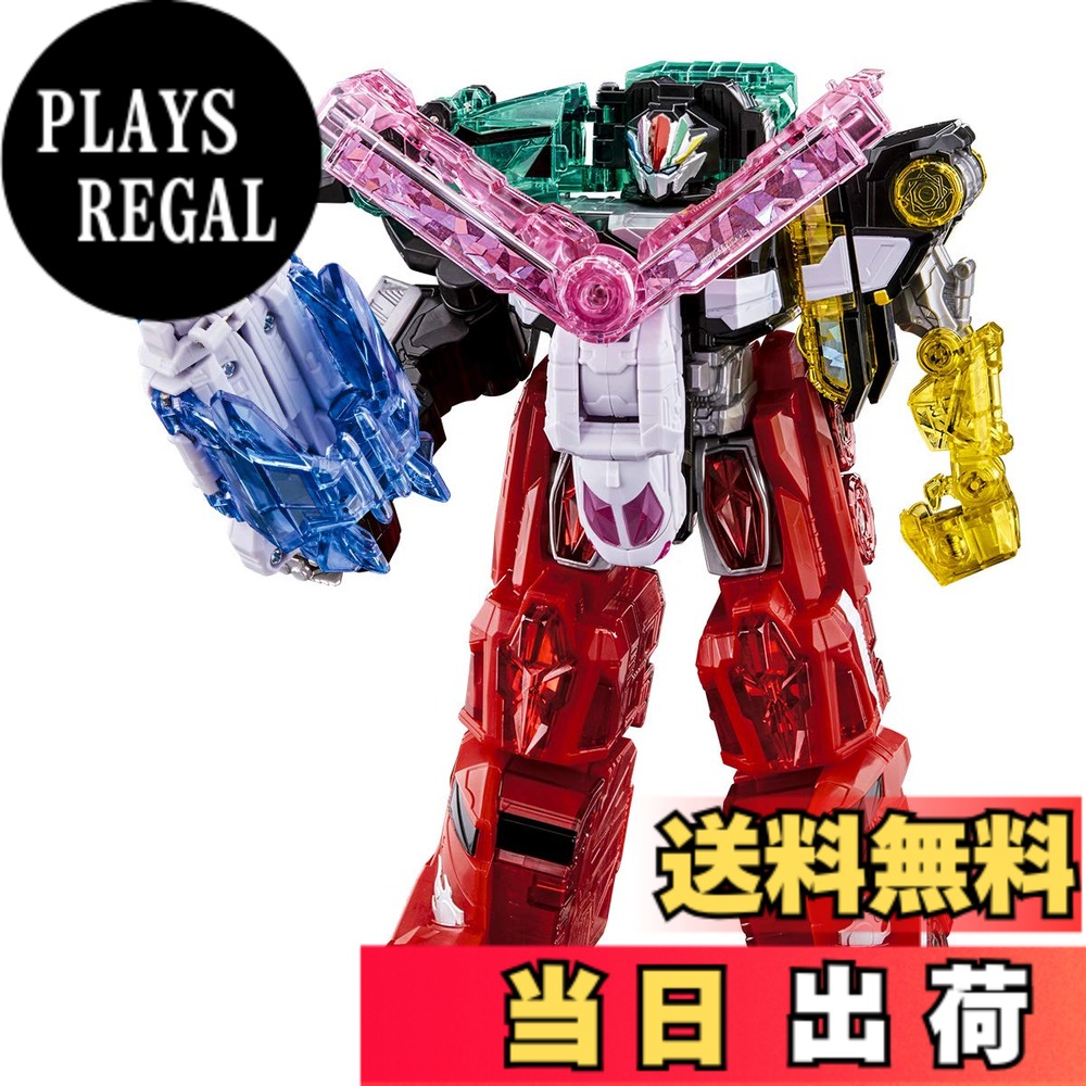 商品情報 商品の説明 商品紹介 『魔進戦隊キラメイジャー』より、 「キラメイジャー ロボシリーズ01 魔進合体 DXキラメイジンセット」が登場！ 5体のキラメイ魔進がセットになっており、5体を合体させるとキラメイジンが完成！ クリアパーツと...