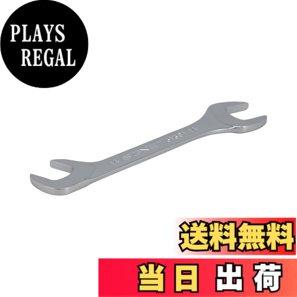 商品情報商品の説明●サイズ(mm):14 ●全長(mm):120 ●薄さ(mm):3.5 ●質量(g):36主な仕様 大変薄いので、ダブルナットや精密な作業に便利15°と75°の角度で様々な箇所へアクセス可能サイズ(mm):14br全長(m...