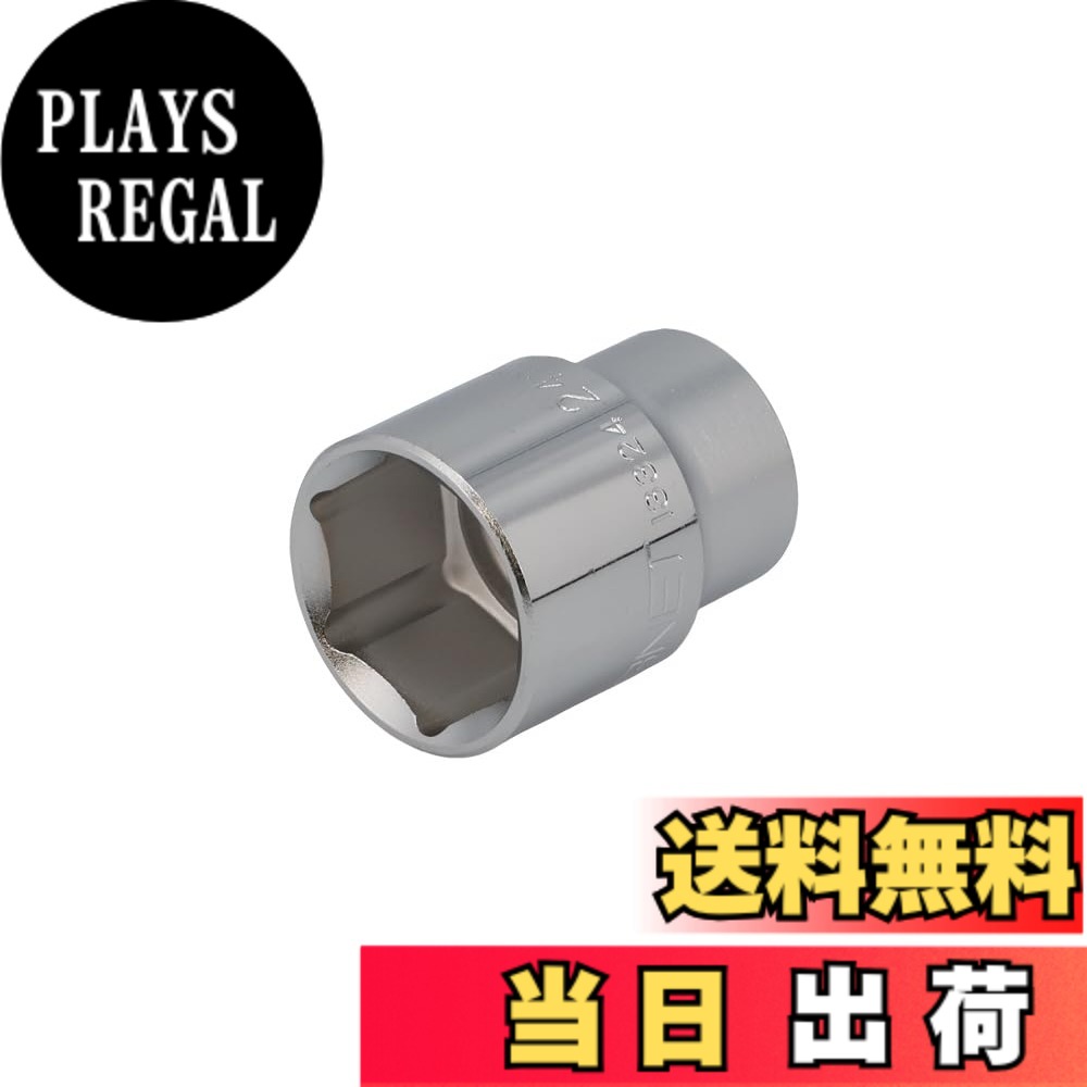 商品情報商品の説明商品紹介 ミラー仕上げのメッキが美しいディープソケット。 使用上の注意 サイズにより画像は異なる場合がございます。主な仕様 ●サイズ(mm)：24●全長(mm)：40●ソケット外径(D1先端部；mm)：32●ソケット外径(...