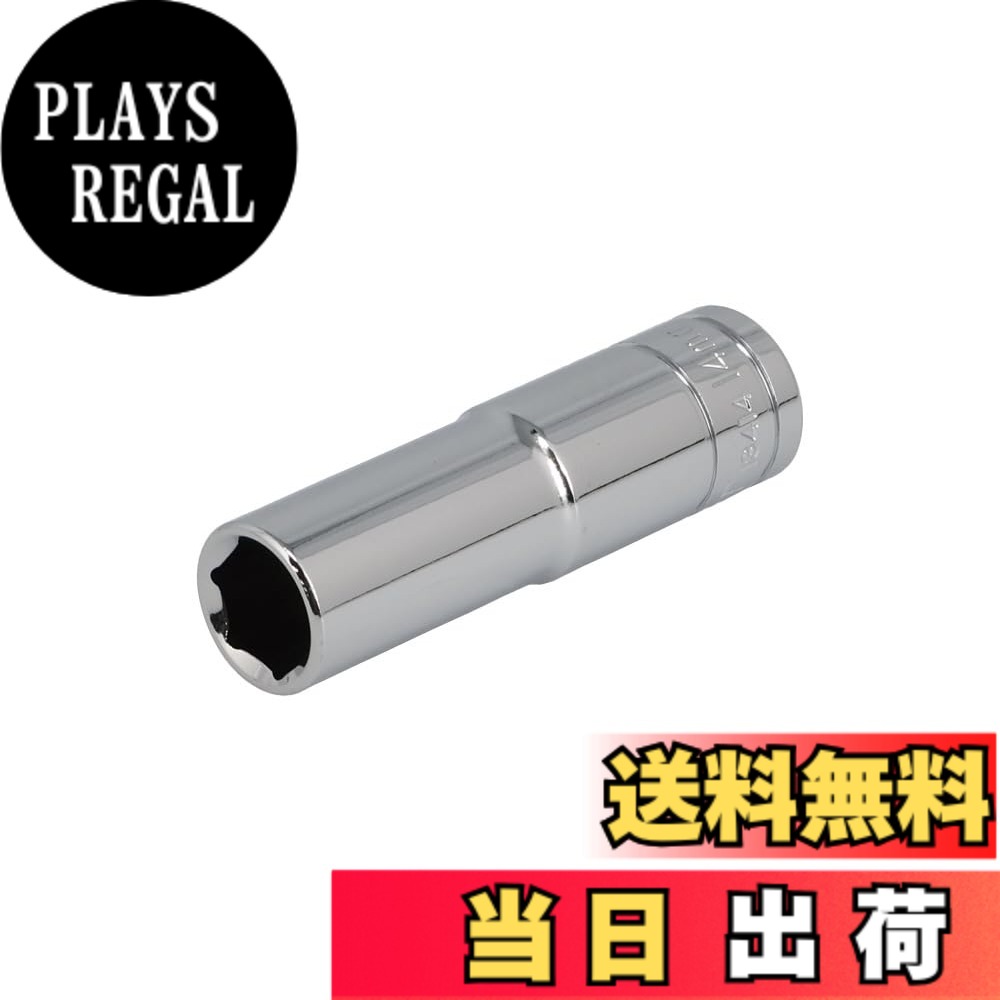 商品情報商品の説明商品紹介 ミラー仕上げのメッキが美しいディープソケット。 使用上の注意 サイズにより画像は異なる場合がございます。主な仕様 サイズ(mm):14 全長(L;mm):77 差込角("SQ):1/2brソケット外径(D1先端部...
