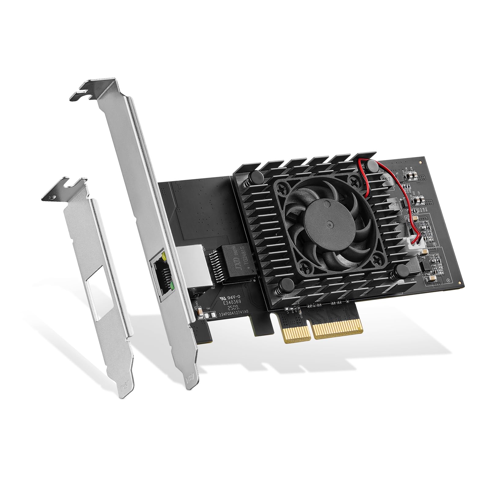 商品情報商品の説明Binardat 10GイーサネットPCIeネットワークアダプタ、Intel X540チップLANコントローラ、Windows/Linux用10G/1G/100MbpsイーサネットRJ45 NICカード主な仕様 【10Gb...