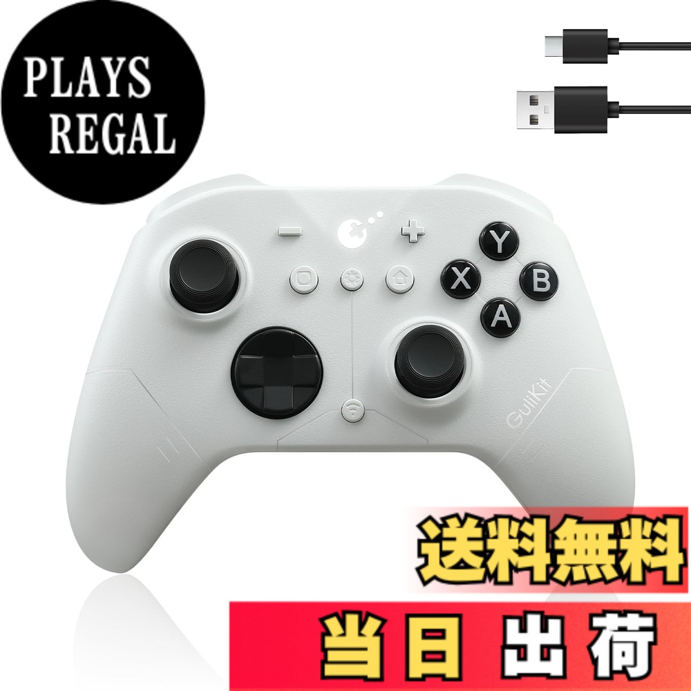 商品情報商品の説明主な仕様 【eスポーツレベルの超高速無線コントローラー＆幅広い互換性】GuliKit独自開発の「Hyperlink 2」ワイヤレス技術により、PCのBluetoothモードでは730Hzのポーリングレートで3.25msとい...