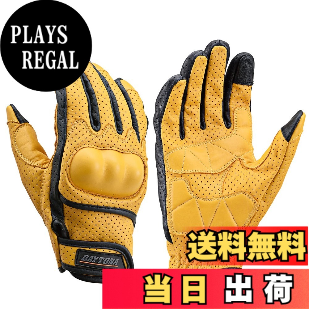 商品情報商品の説明・バイク用 春/夏/秋対応 革グローブ 。 ・手の甲に安心の大型ナックルガードを装備。ガードはフローティング構造だから、突っ張りが少なくスロットルワークの妨げになりません。 ・人差し指タッチパネル対応部は側面まで回り込んで...