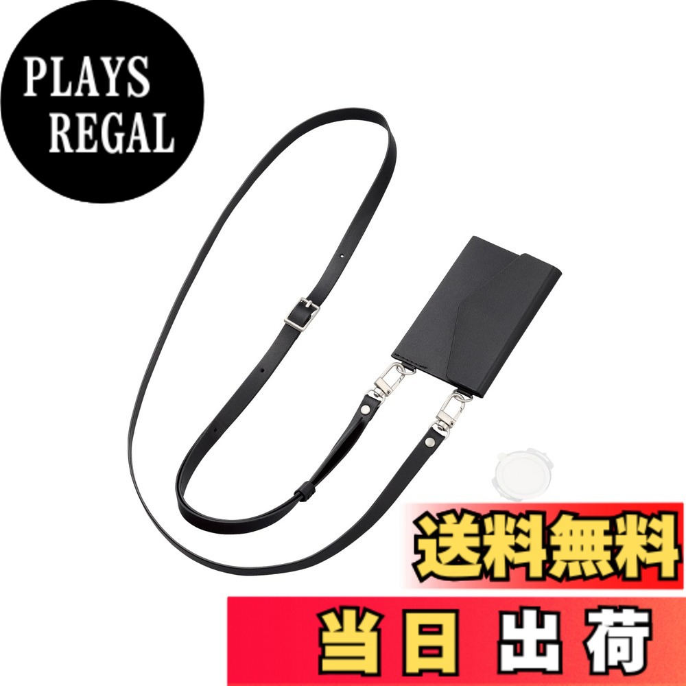 商品情報商品の説明【仕様】 ■セット内容：ショルダーストラップ、カードケース、ベースパーツ、吸着強化フィルム、交換用両面テープ ■サイズ：ショルダーストラップ:全長約530mm-約650mm、カードケース:(収納時)W約64mmxD約7mm...