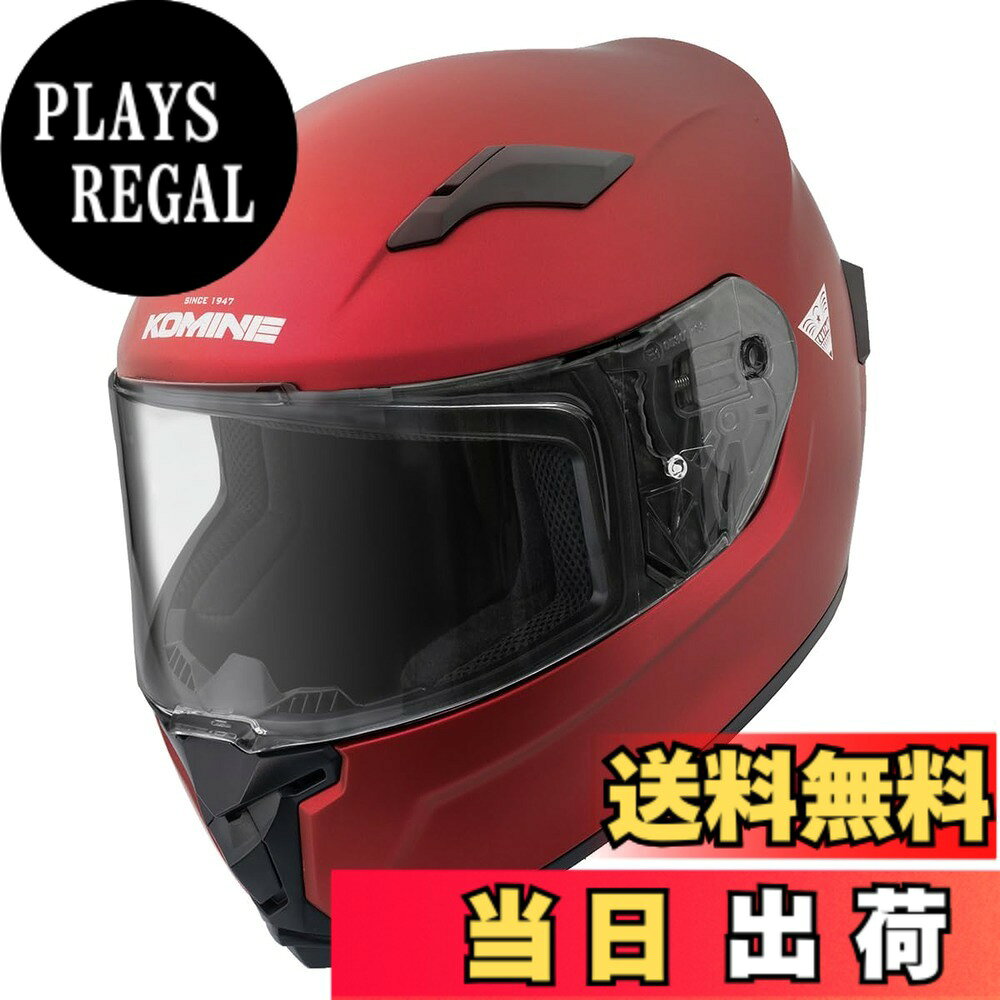 商品情報商品の説明高品質ABSシェルを採用し、高強度を実現したエントリーモデルのフルフェイスヘルメット。 国際特許取得のドイツFIDLOCK社製マグネットバックルを日本メーカーとして初めて顎紐に採用し、十分な強度を持ちながら顎紐脱着をワンタ...