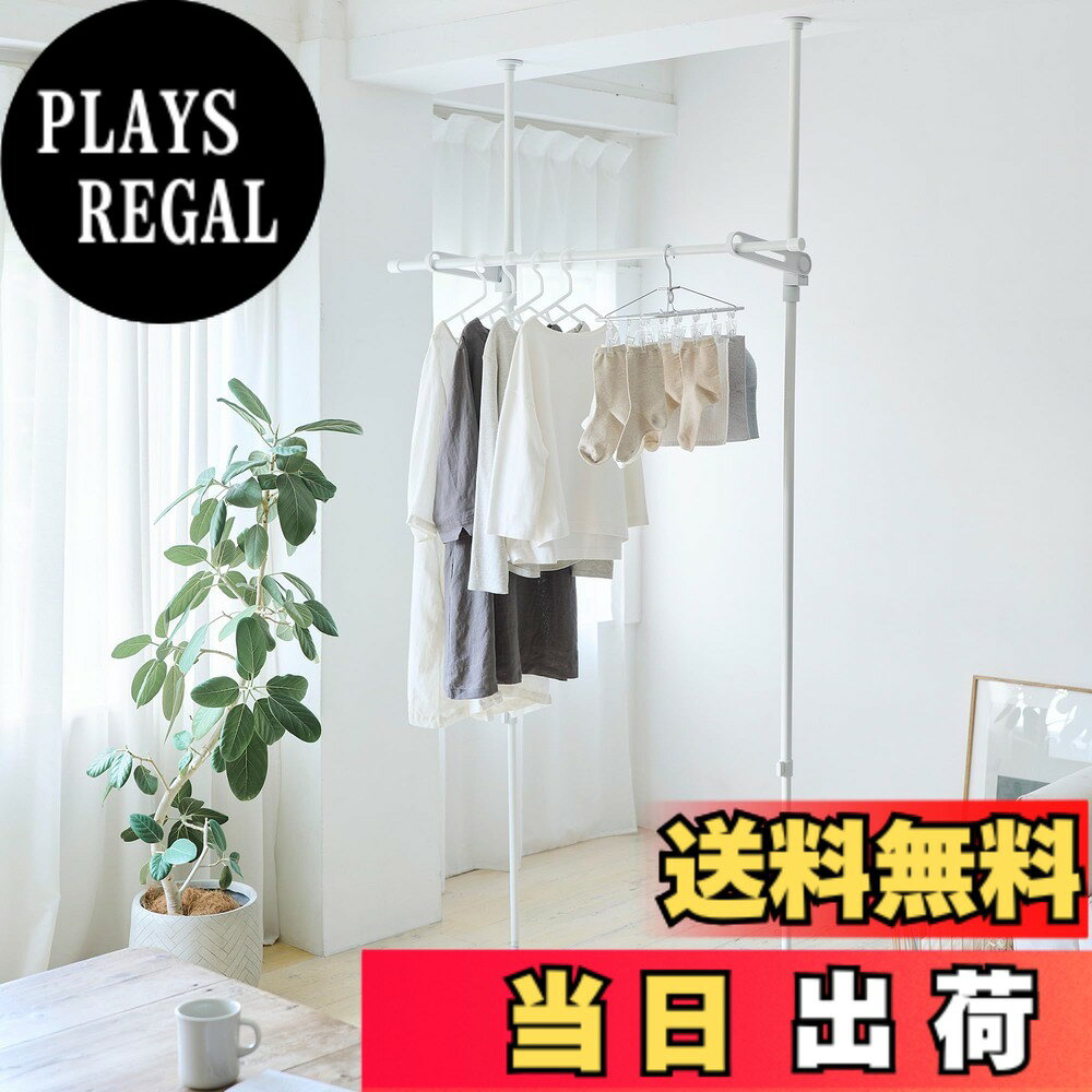 商品情報商品の説明1主な仕様 【サイズ】奥行30x高190~300cm 【対応天井高さ】190~300cm 【竿受けアーム】1段【耐荷重】10kg 【本体重量】3kg【カラー】マットホワイト【簡単組み立て】工具不要【材質】〈支柱〉鉄・エポキ...