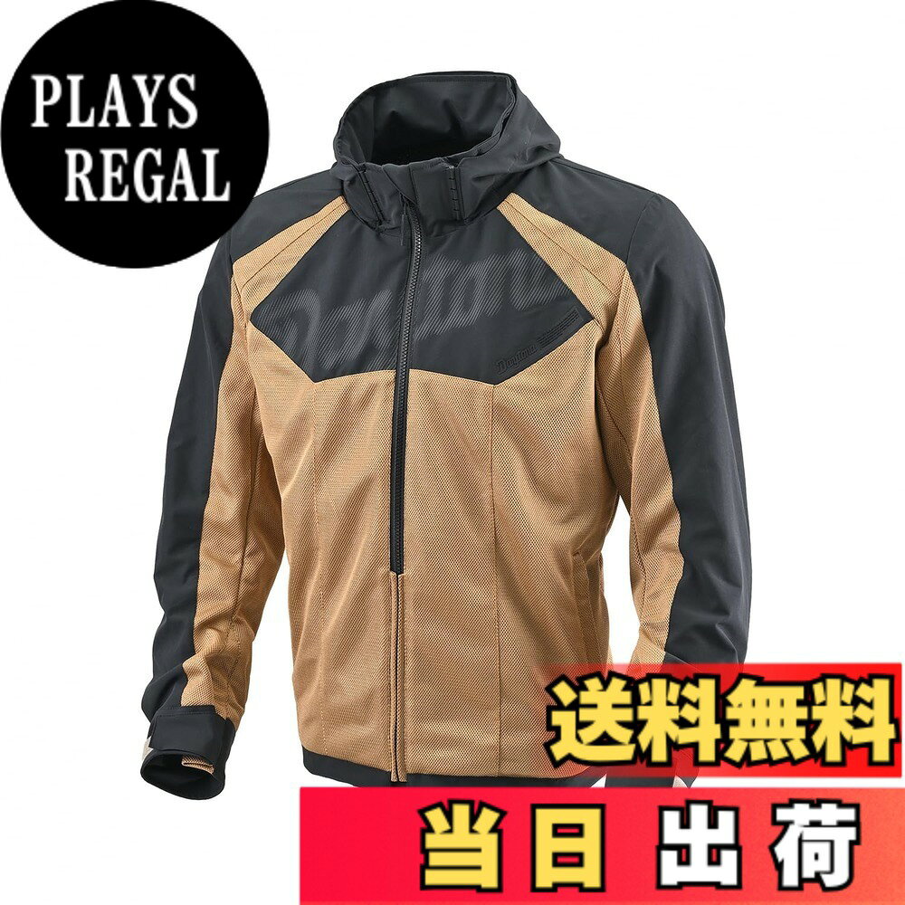 商品情報商品の説明メッシュ素材とストレッチ生地を組み合わせた、ストリートスタイルデザインのライディングパーカー。 メッシュ部分は通気性が高く、ストレッチ性のある生地は体の動きを妨げないので、ライディングに適した着心地のよい一着に。 圧迫や摩...