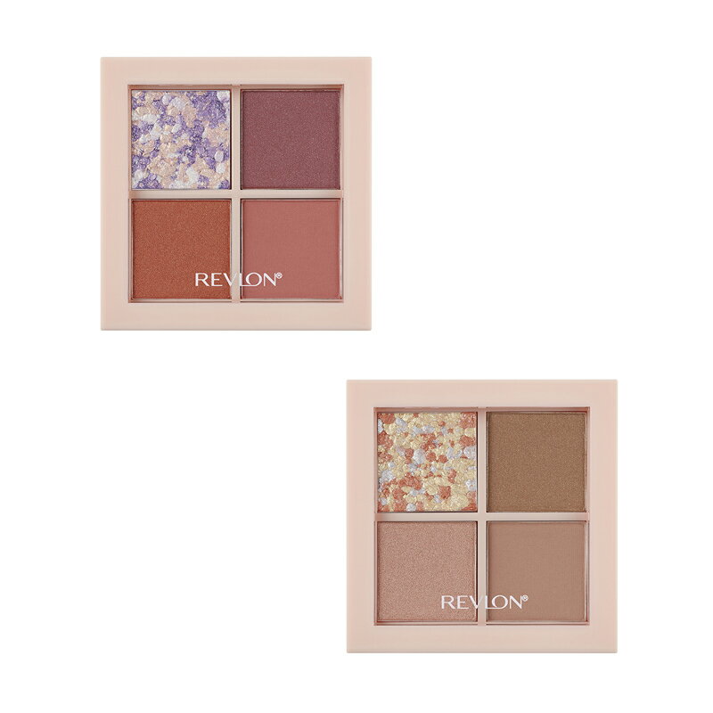 4つの異なる質感が立体的で深みのあるアイメイクを叶える、4色入りアイカラーパレット。重ねづけしても色が濁らず、透け感のあるクリアで美しい発色をキープ。まぶたにピタッと密着するのに、エアリーで軽い付け心地も魅力です。ほんのり甘めなきらめきの0...