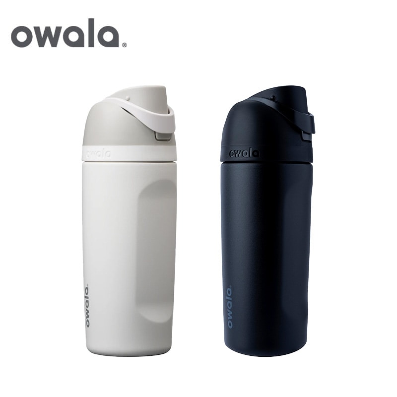 「owala(オワラ)」は2020年にアメリカで誕生したウォーターボトルブランド。ボトルを立てたままなら内蔵ストローでひと口、傾ければワイドマウスからゴクゴク飲めます。さらに、このボトルはいつでもアクティブに使える設計。ボタンを押すだけでフ...