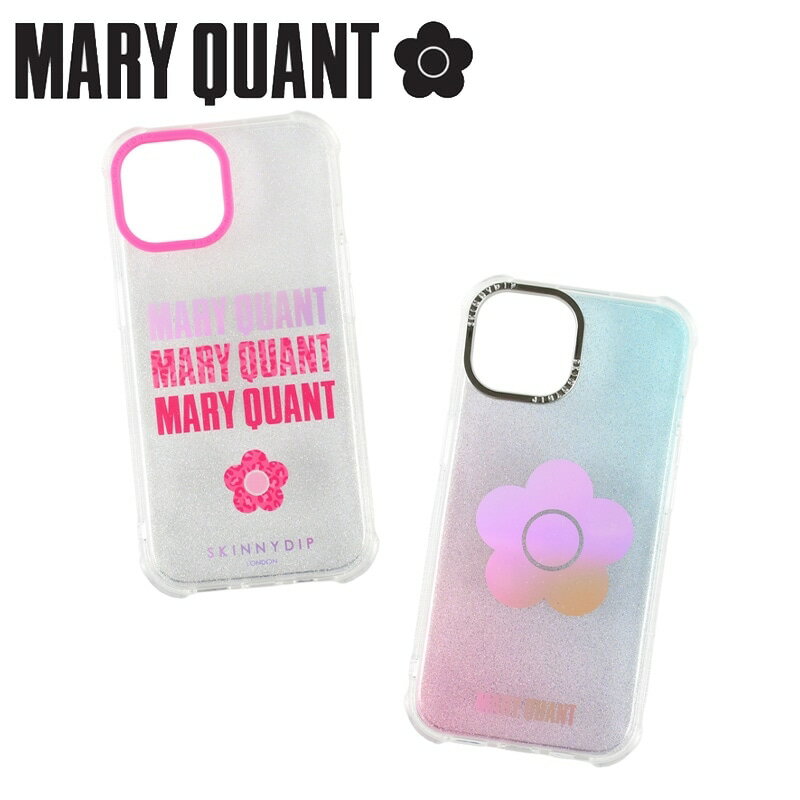 PLAZA限定！ロンドン生まれのファッション雑貨ブランド「SKINNYDIP(スキニーディップ)」と「MARY QUANT(マリークワント)」がコラボしたiPhoneケース。ブランドのシンボルであるデイジーのデザインがかわいく、ホログラムと...