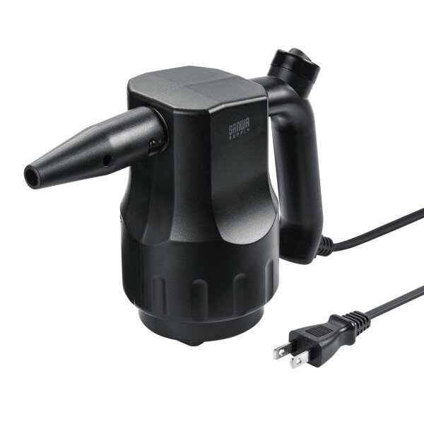 商品情報特長・強力にゴミやほこりを吹き飛ばす、電動エアダスターです。・ガスを使用しないので、安全安心に使用できます。・AC電源接続でバッテリーを気にせず使用できます。・ノズルは3タイプあり、使用用途に応じて使い分けできます。・便利な伸縮延長...