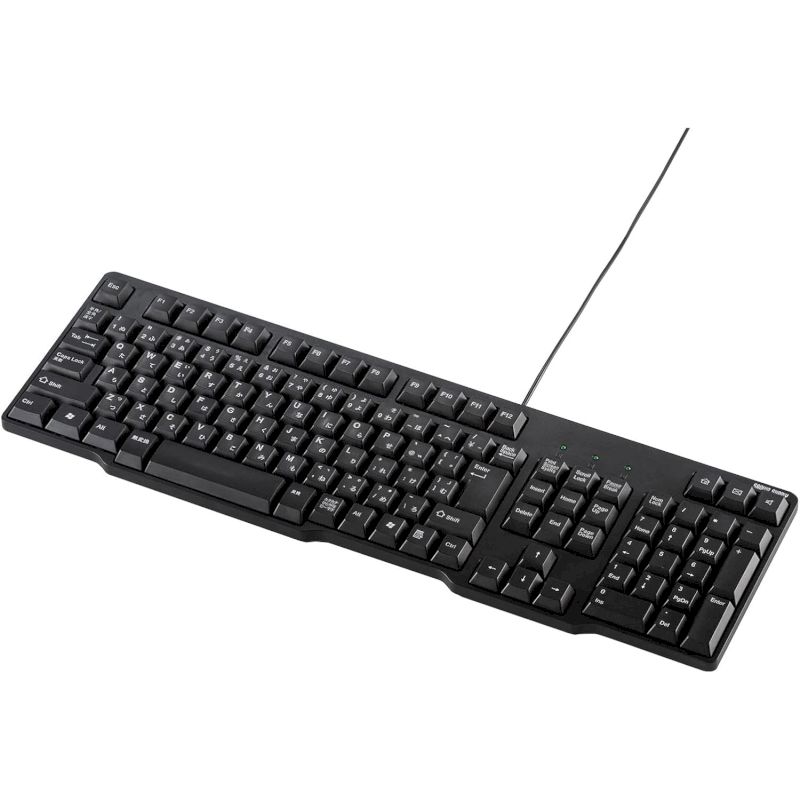 標準日本語配列のスタンダードUSBキーボード ■ 商品状態 新品 ■ 保証 メーカー保証 ※こちらの商品は初期不良の場合も含めてメーカー直接サポートのみとなります。 サポートを受ける際はメーカーサポート窓口までご連絡ください。 ■ 備考 本...