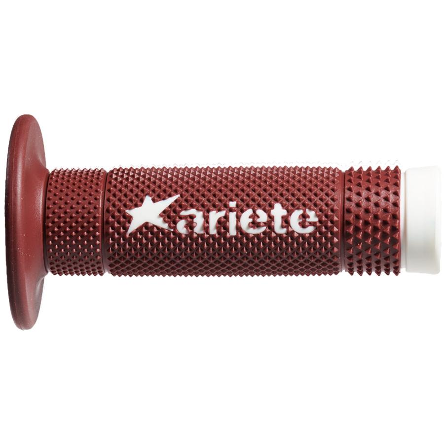 メーカー名：アリートメーカー品番：02643-RABVULCAN OFF GRIPS WHITE/DARK.RED販売備考：ダークレッド+ホワイトロゴ内径:&phi;22/24mm 外径&phi;30.5mm 長さ115mm (商品の性質上...