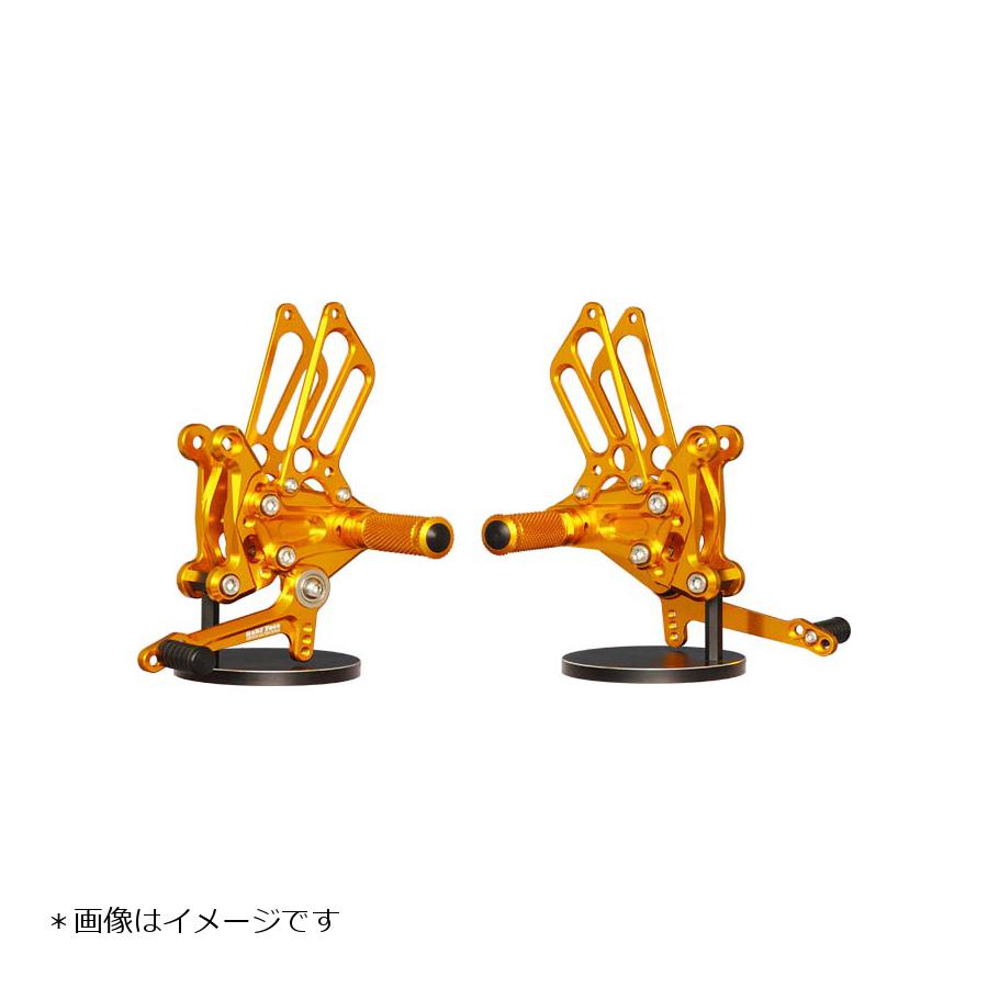 メーカー名：ベビーフェイスメーカー品番：002-M006GDステップポジションはノーマルを含む9カ所可変で、走行シーンに合わせてお好みの位置を選択可能です。ステップバーはペダルと別軸にしました。ペダルの軸受けには精密小型ベアリングをダブルで...
