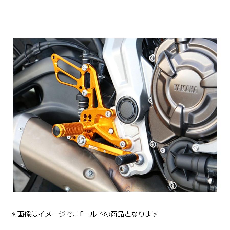 メーカー名：ベビーフェイスメーカー品番：002-Y019BKMTシリーズで最もコンパクトな、MT-07用のバックステップキットです。 街乗りからワインディング、そしてスポーツライディングまでを考え、ステップ位置を5ヶ所から選択していただける...