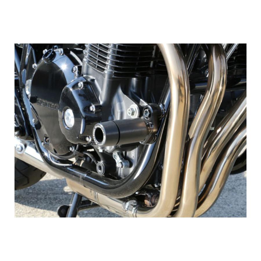 メーカー名：ベビーフェイスメーカー品番：006-SH024スライダー本体の素材は硬度があり、摩擦抵抗が少ないジュラコン樹脂です。 HONDAの空冷フラッグシップだからこそ、万が一の転倒等で車体のプロテクト効果を期待出来る、フレームスライダー...