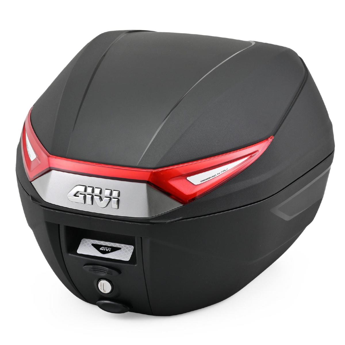 メーカー名：デイトナメーカー品番：61496GIVI(ジビ) バイク用 リアボックス モノロック 30L C30N レッドパネル 61496販売備考：キャンセル不可商品です。