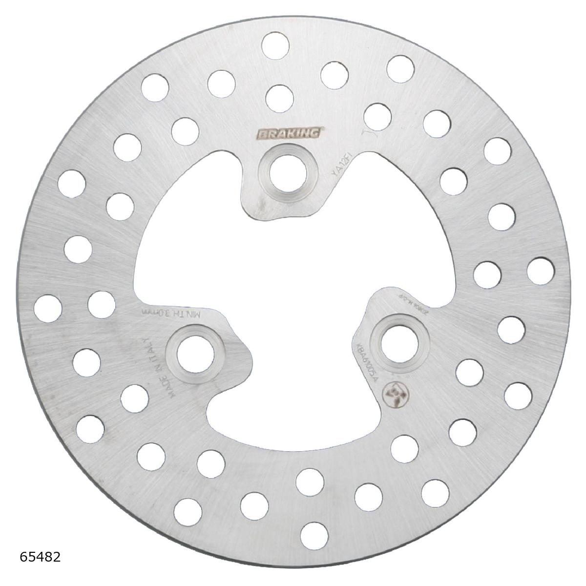 メーカー名：デイトナメーカー品番：65482●定番モデルのROUND FIXEDローター●適合車種:グランドアクシス100(98)、AXIS90(90-97)、CHAMP90(90)、JOGシリーズ(91-04)、JOG SPORT EDI...