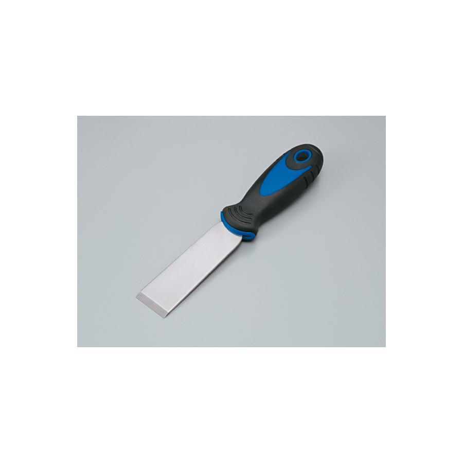 メーカー名：デイトナメーカー品番：61800タイプ　刃先幅　19mm説明ステンレス製の両面刃（刃厚1.5mm）＋ラバーグリップ仕様。全長170mm、グリップ部120mm。