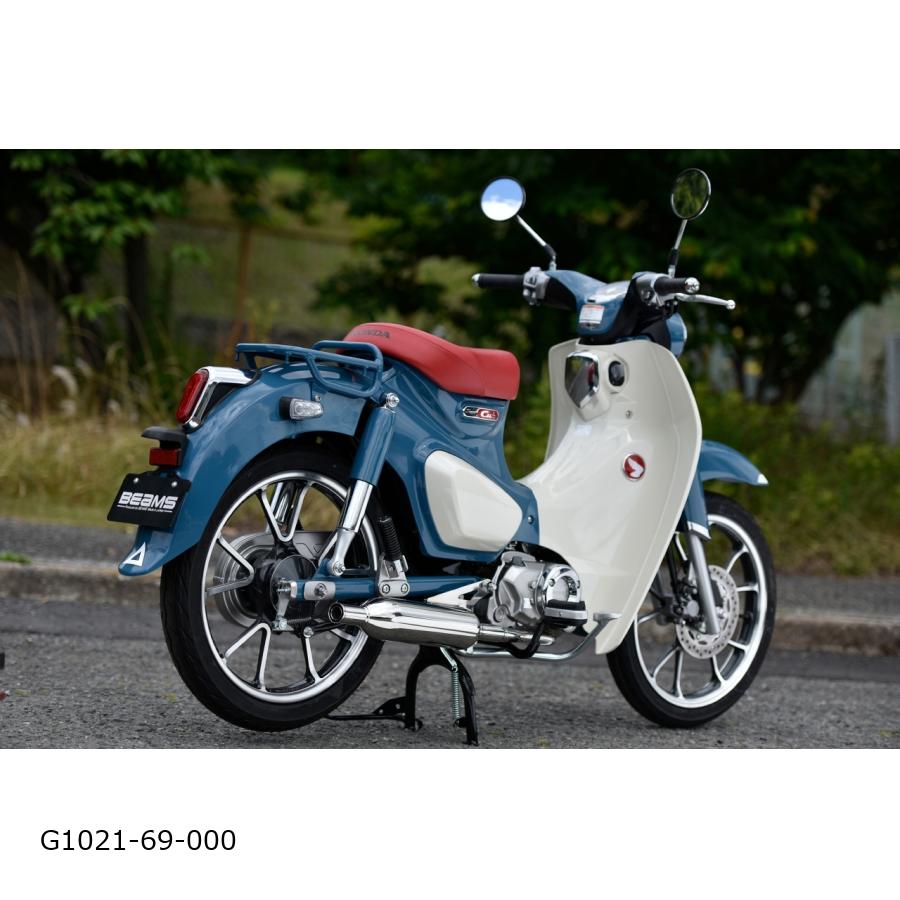 メーカー名：ビームスモーターカンパニーメーカー品番：G1021-69-000販売備考：ご注文後のキャンセルはすべてできません。 ※納期がかかる場合もキャンセルできません。 政府認証適合情報：ホンダ[HONDA] SUPER CUB C125...