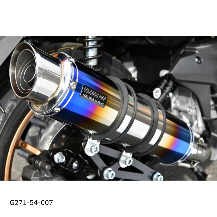 メーカー名：ビームスモーターカンパニーメーカー品番：G271-54-007販売備考：ご注文後のキャンセルはすべてできません。 ※納期がかかる場合もキャンセルできません。 政府認証適合情報：ヤマハ[YAMAHA] NMAX155 8BK-SG66J