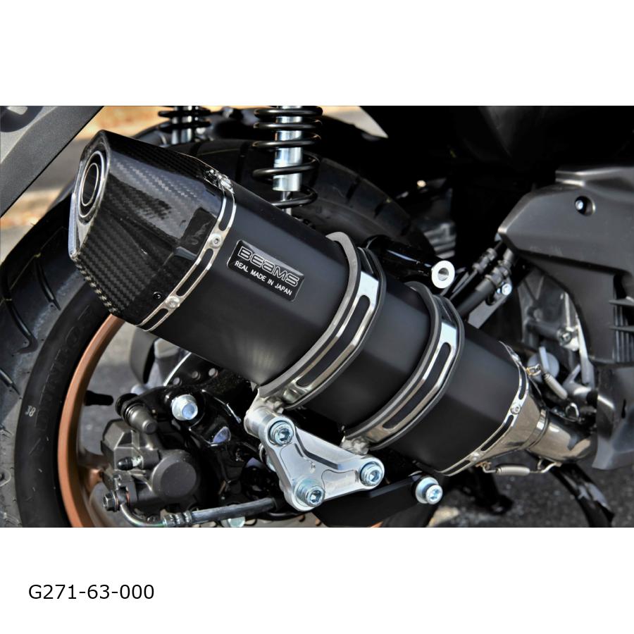 メーカー名：ビームスモーターカンパニーメーカー品番：G271-63-000販売備考：ご注文後のキャンセルはすべてできません。 ※納期がかかる場合もキャンセルできません。 政府認証適合情報：ヤマハ[YAMAHA] NMAX155 8BK-SG66J