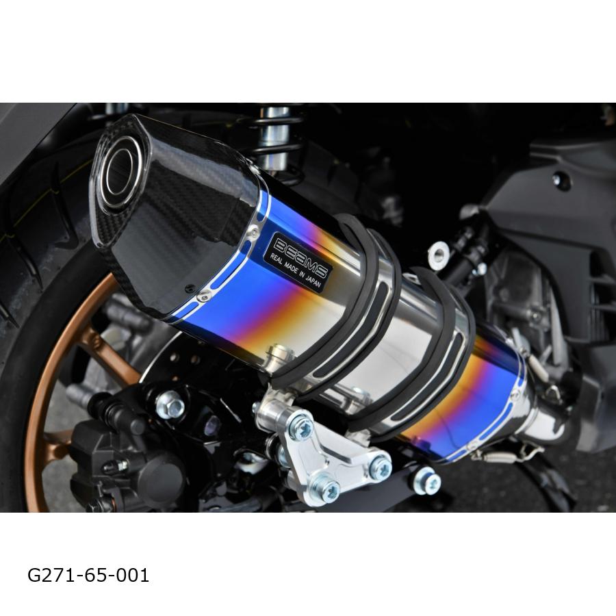メーカー名：ビームスモーターカンパニーメーカー品番：G271-65-001販売備考：ご注文後のキャンセルはすべてできません。 ※納期がかかる場合もキャンセルできません。 政府認証適合情報：ヤマハ[YAMAHA] NMAX155 8BK-SG66J