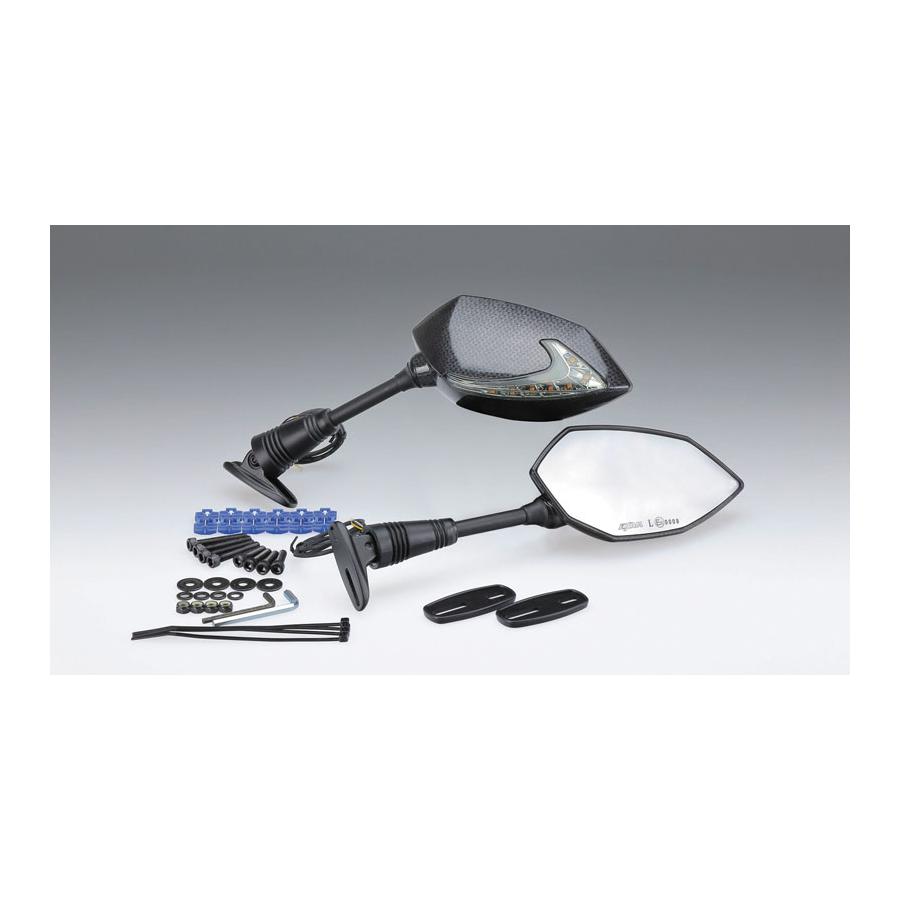 メーカー名：キジマメーカー品番：203-8078TECH06 カウルミラー&LED ウインカー 左右セット ●従来タイプよりシャフトが20mm(115mm)長くなっているので後方確認がスムーズになります。また取付位置がセンター寄りの車輌でも...