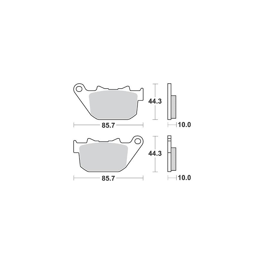 メーカー名：キタコメーカー品番：777-0808030材質[素材]：シンターメタルタイプ：ストリートエクセル適応車両 ：リア用商品説明・取扱注意事項 ：■LSシリーズ　90’s辺りからのスポーツモデル標準用(リア用)スポーツ走行にも適した効...