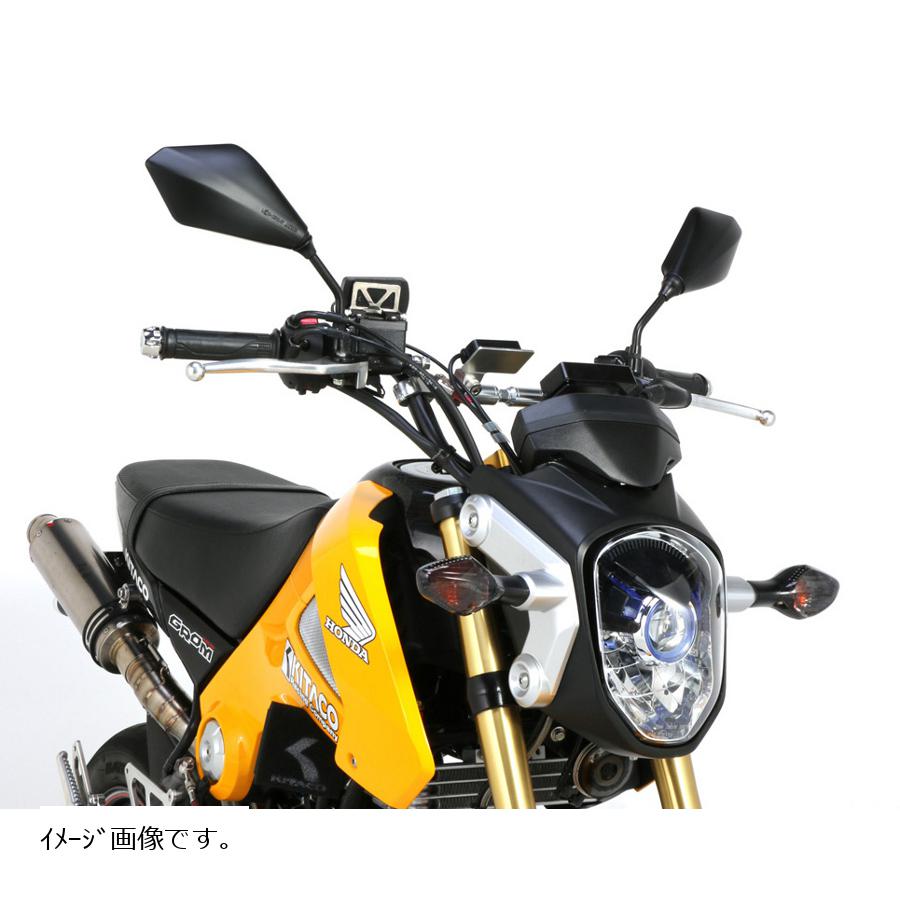 メーカー名：キタコメーカー品番：675-1203111お洒落でスマートな異形ヘキサゴンタイプミラー。4stミニ、スクーターにピッタリなデザインです。販売備考：旧品番 675-1203110 (2021年7月21日より改定)◆スポーティなスタ...