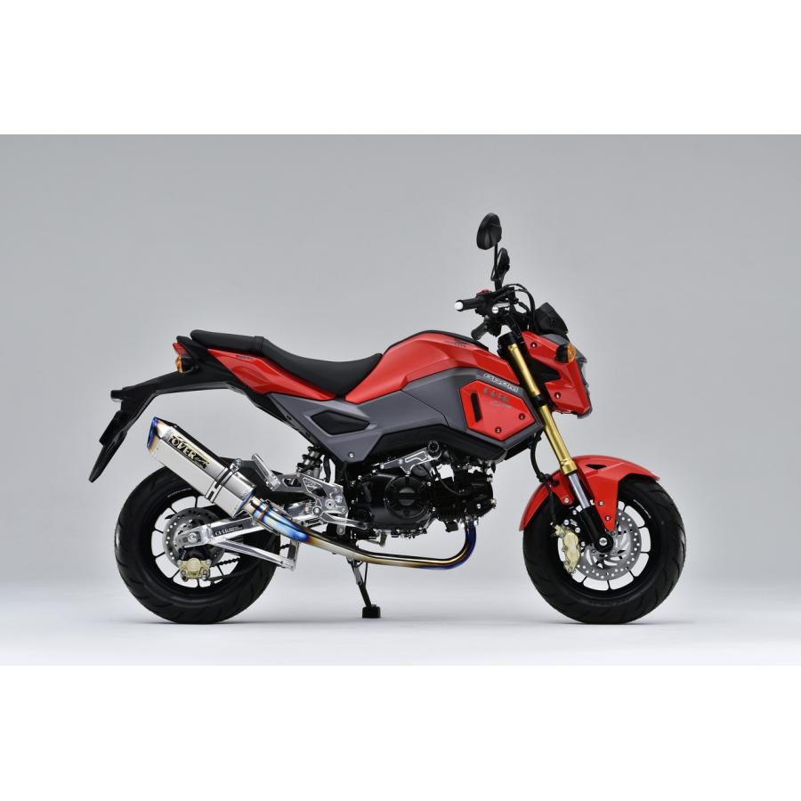 メーカー名：オーヴァーレーシングメーカー品番：16-22-051適合情報：ホンダ[HONDA] GROM [グロム125] 16-材質[素材]：エキゾーストパイプ：チタン テールパイプ：チタン サイレンサー：チタンサイズ：エキゾーストパイプ...