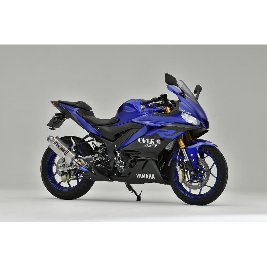 メーカー名：オーヴァーレーシングメーカー品番：17-351-03適合情報：ヤマハ[YAMAHA] YZF-R25 19-材質[素材]：テールパイプ：チタン サイレンサー：チタンサイズ：テールパイプ：Φ50.8　サイレンサー：TT-FORMU...